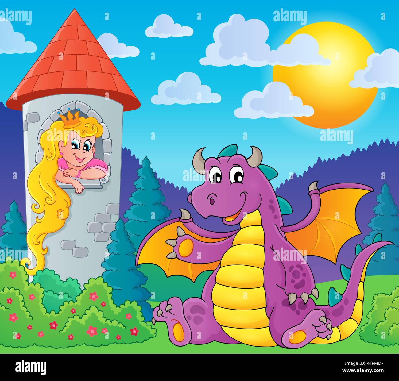 Fairy tale theme image 6 Stock Photo - Alamy