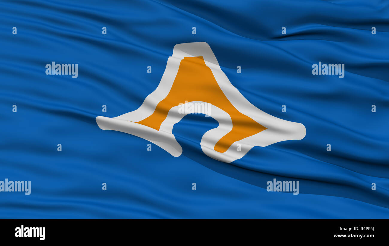 Closeup Shizuoka Japan Prefecture Flag Stock Photo - Alamy