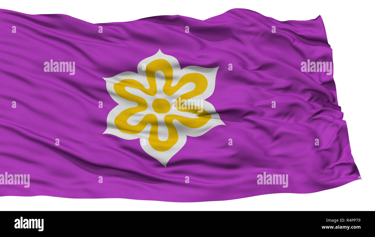 Japan 3d illustration kyoto city flag hi-res stock photography and ...