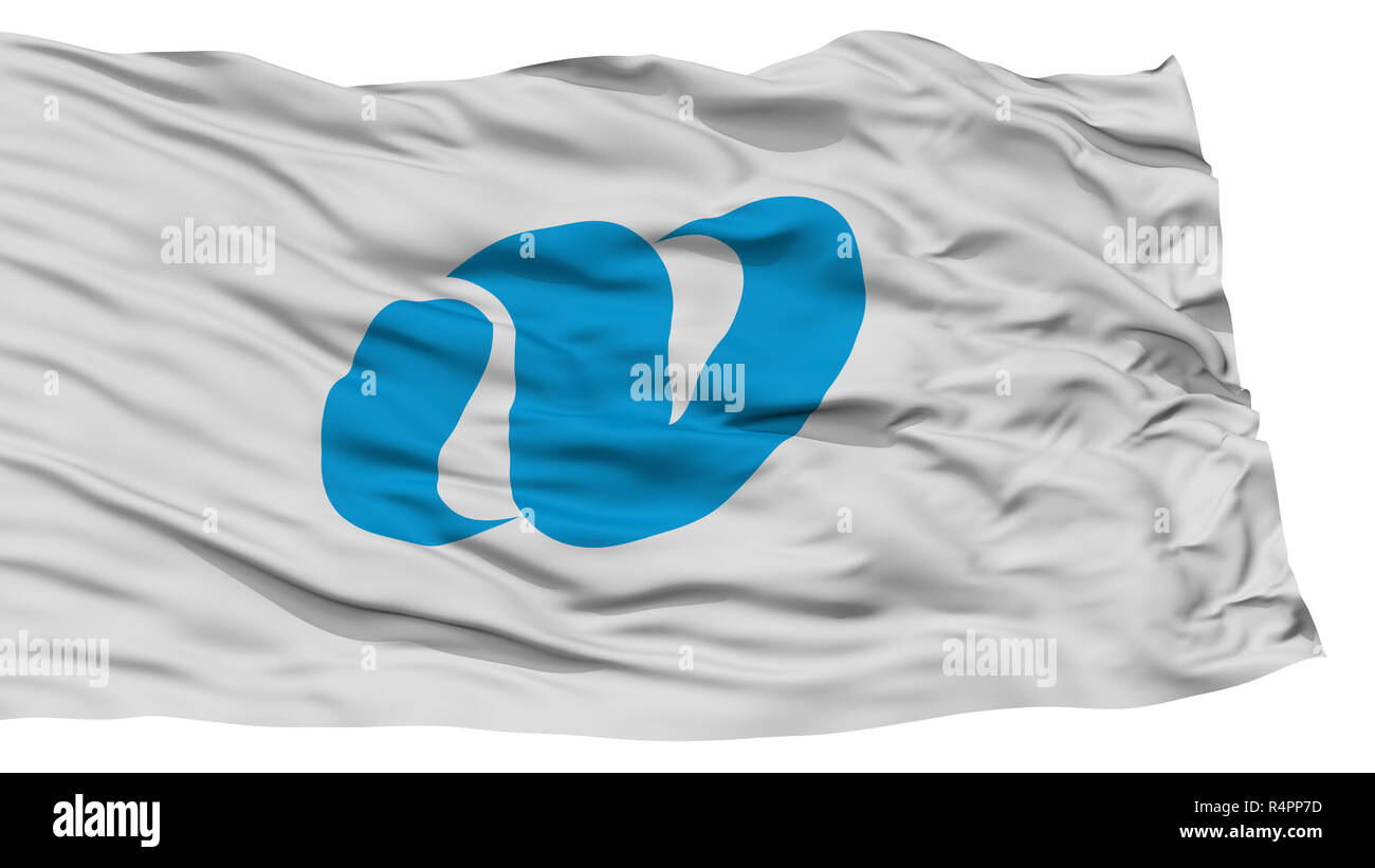 Isolated Nagasaki Japan Prefecture Flag Stock Photo - Alamy