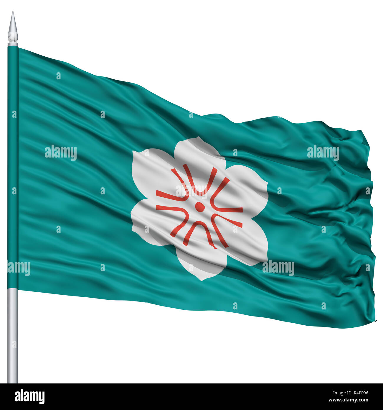 Flag capital city saga japan hi-res stock photography and images - Alamy
