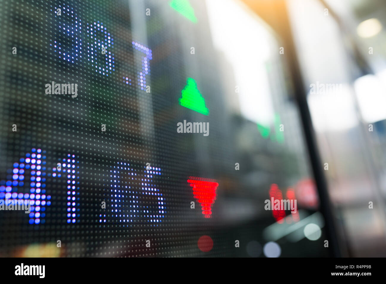 Stock market prices Stock Photo - Alamy