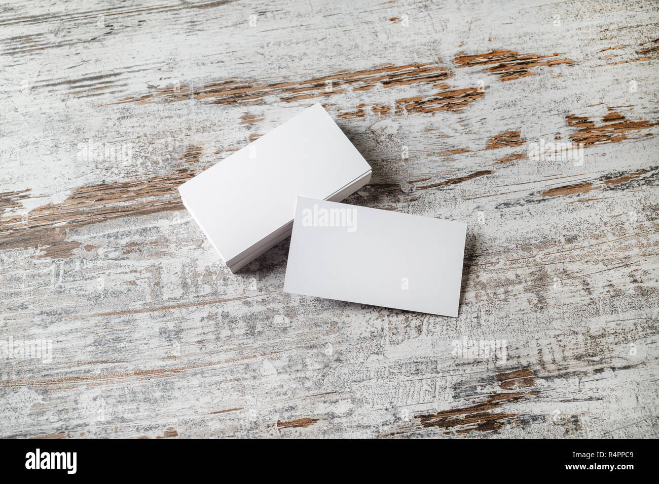Blank name cards Stock Photo - Alamy