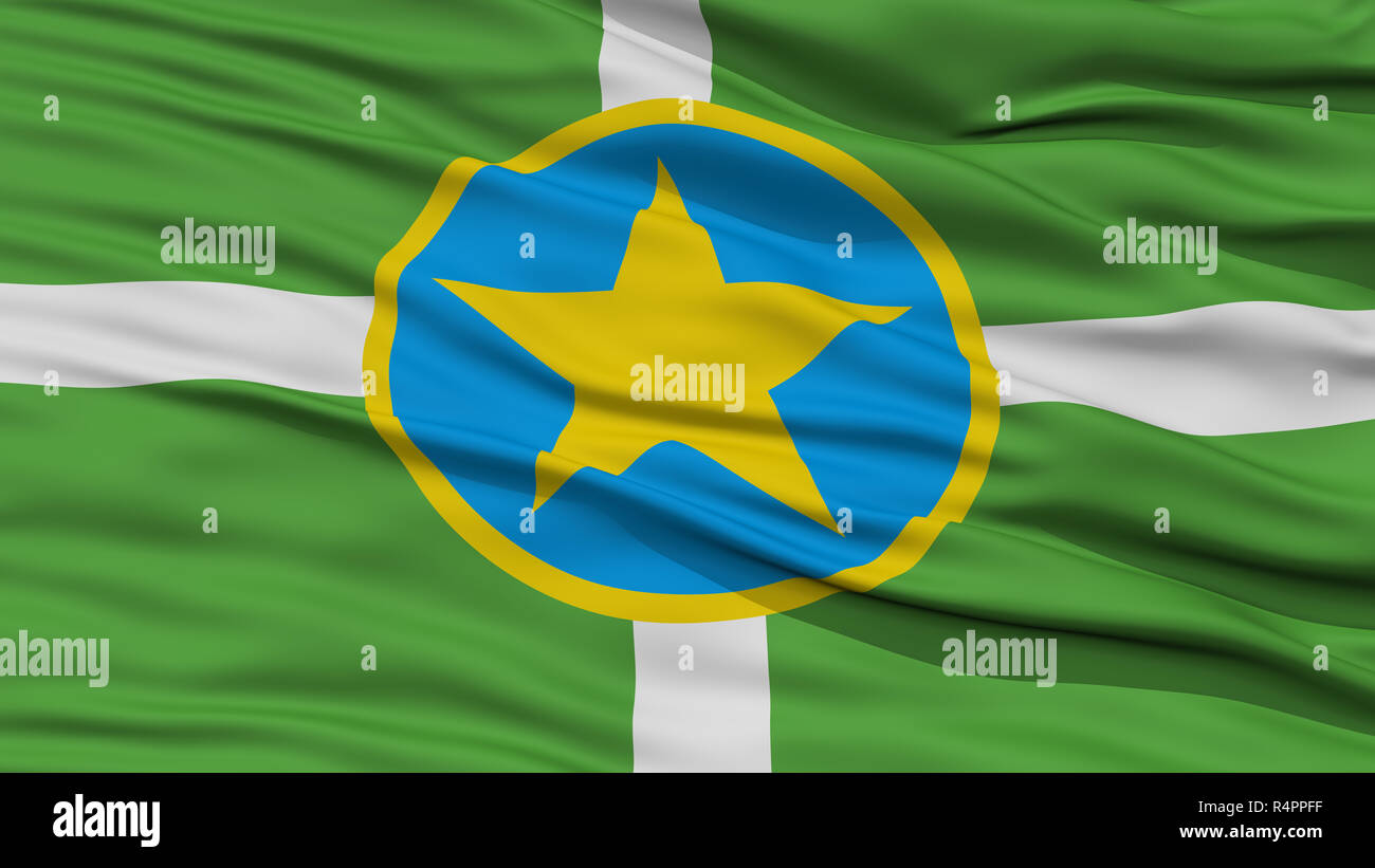 Closeup Jackson Flag Stock Photo - Alamy