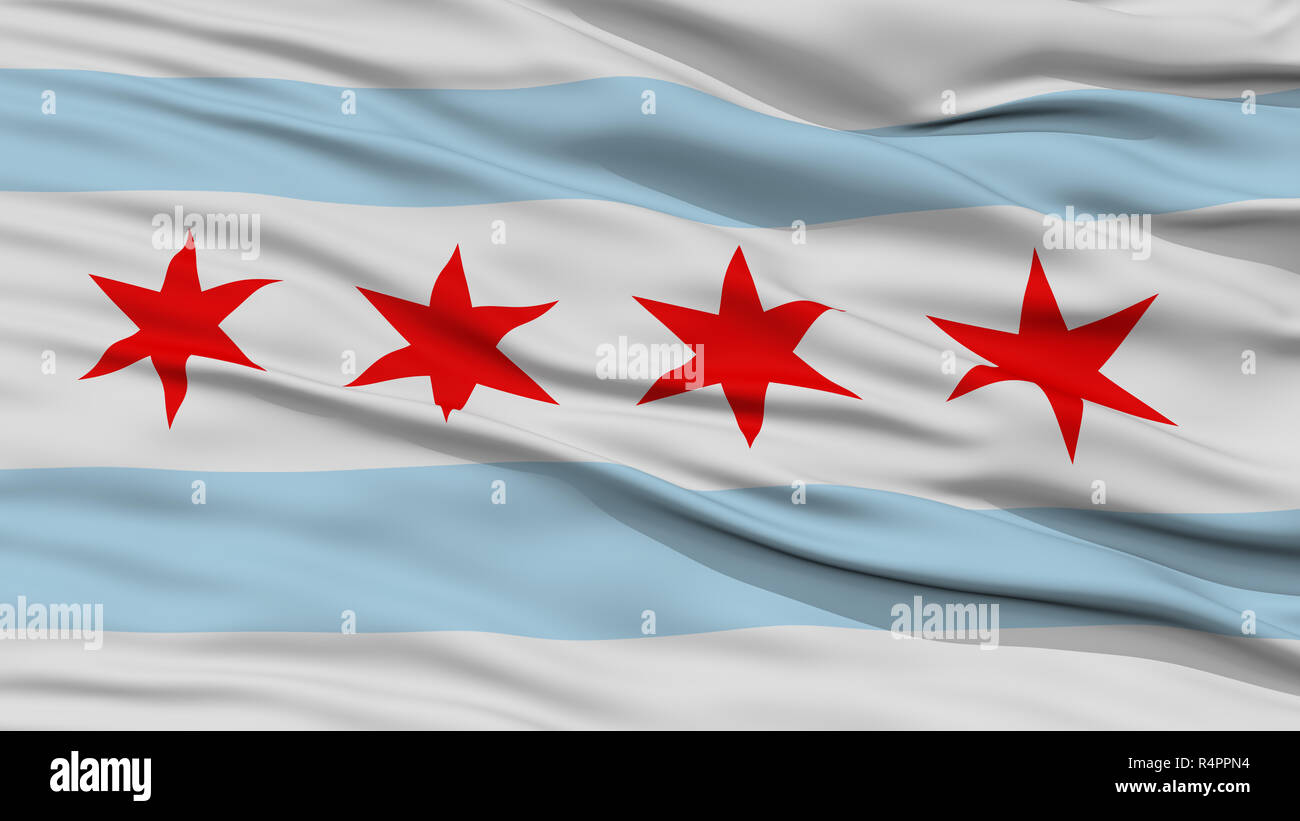 Chicago flag hi-res stock photography and images - Alamy