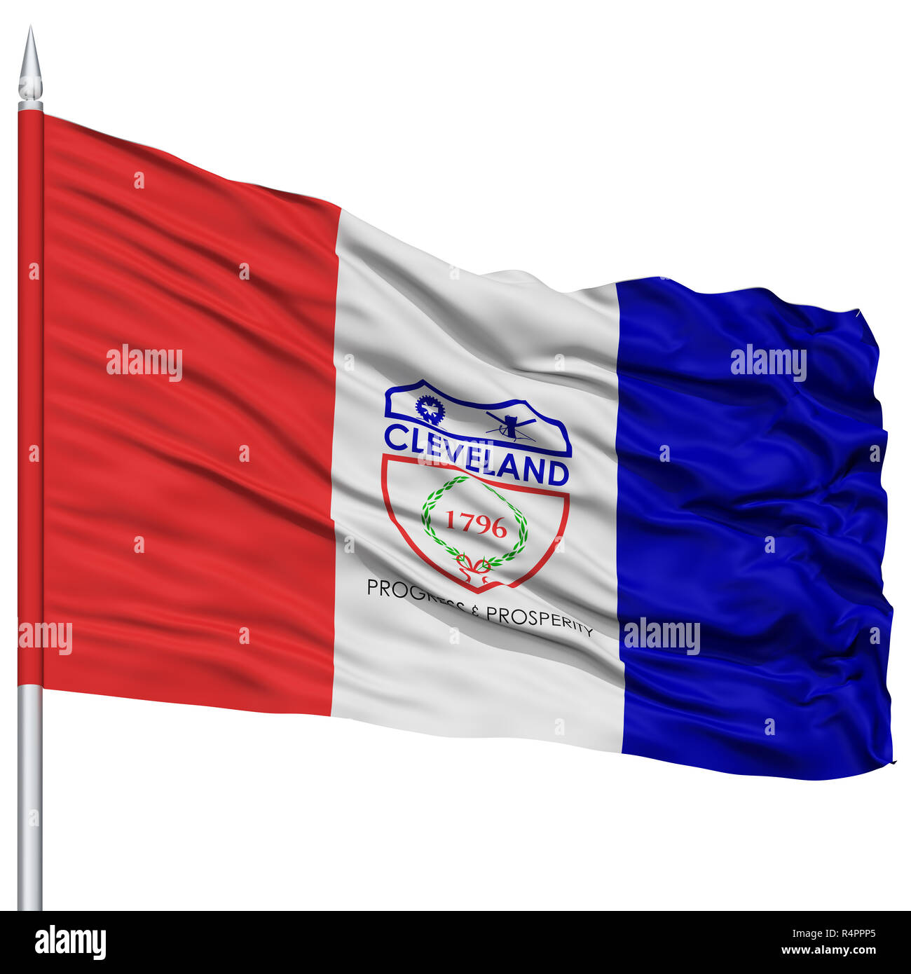 Cleveland flag hi-res stock photography and images - Alamy