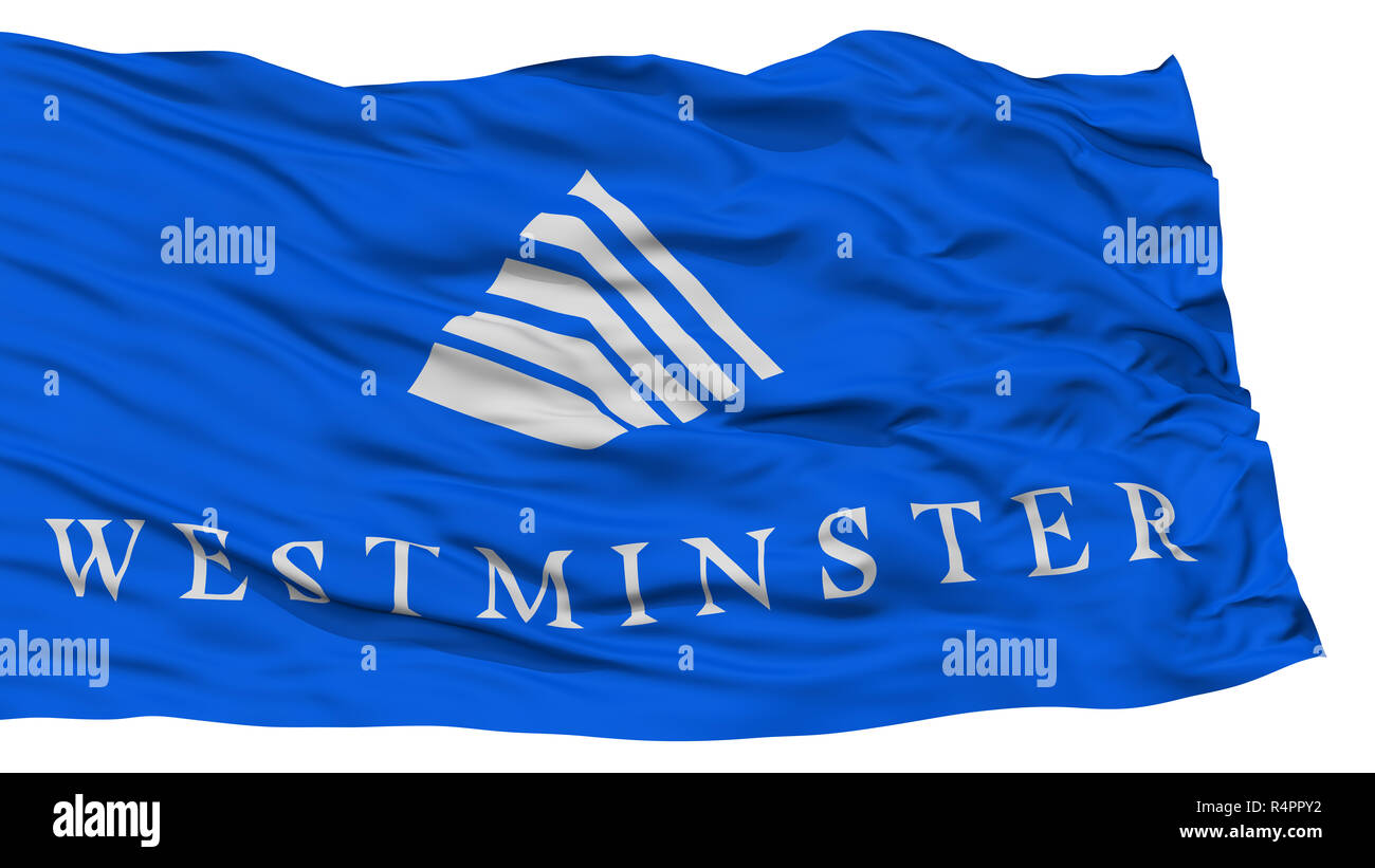 Isolated Westminster City Flag, United States of America Stock Photo ...