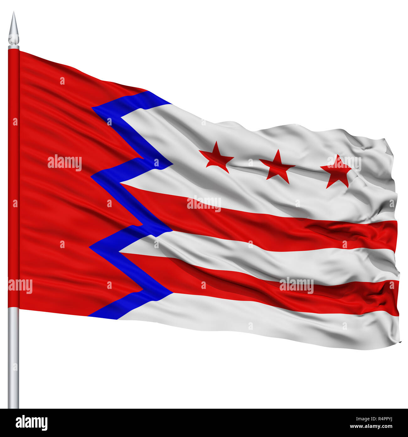 Washington city flag hi-res stock photography and images - Alamy