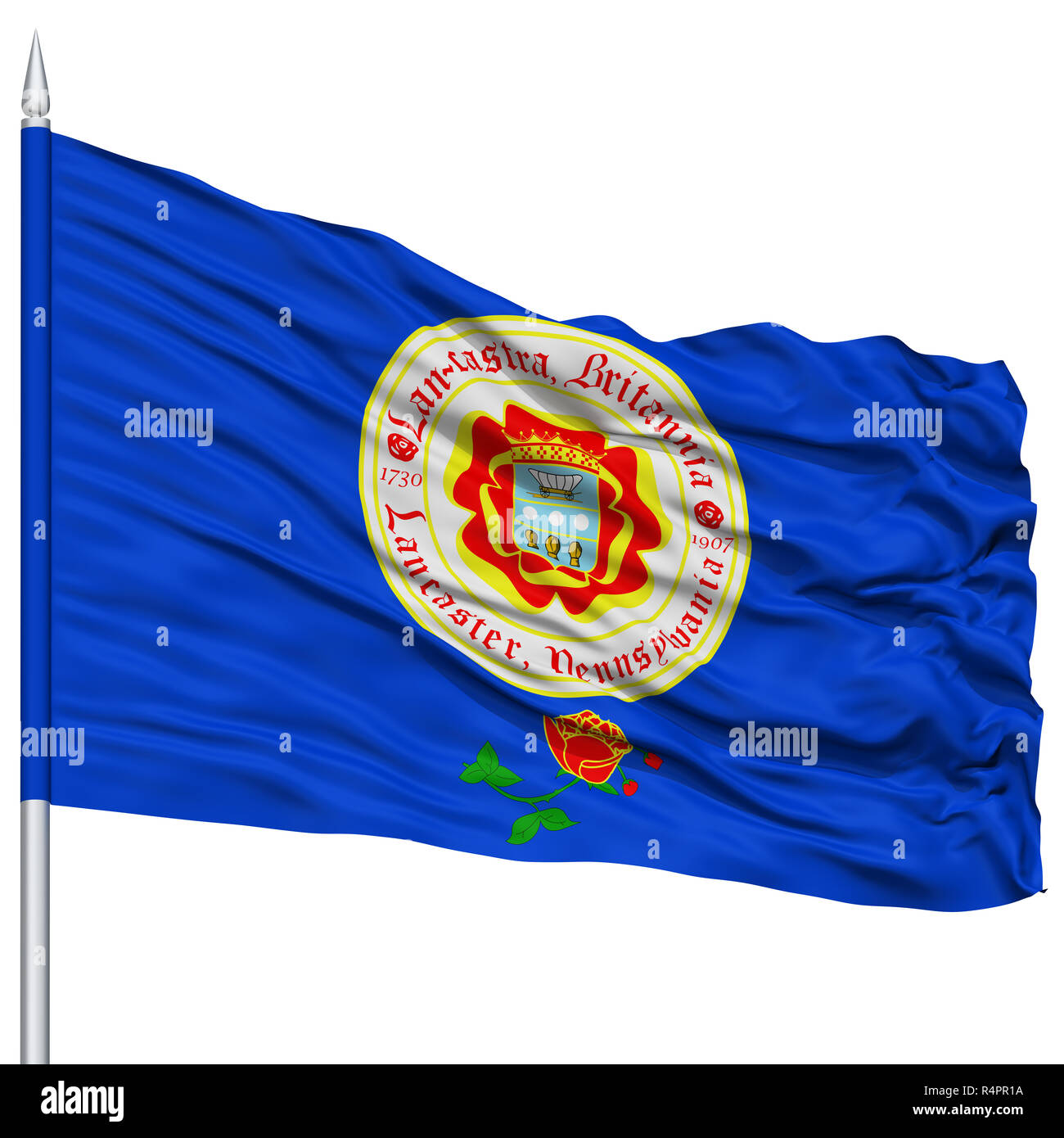 Lancaster city flag on hi-res stock photography and images - Alamy