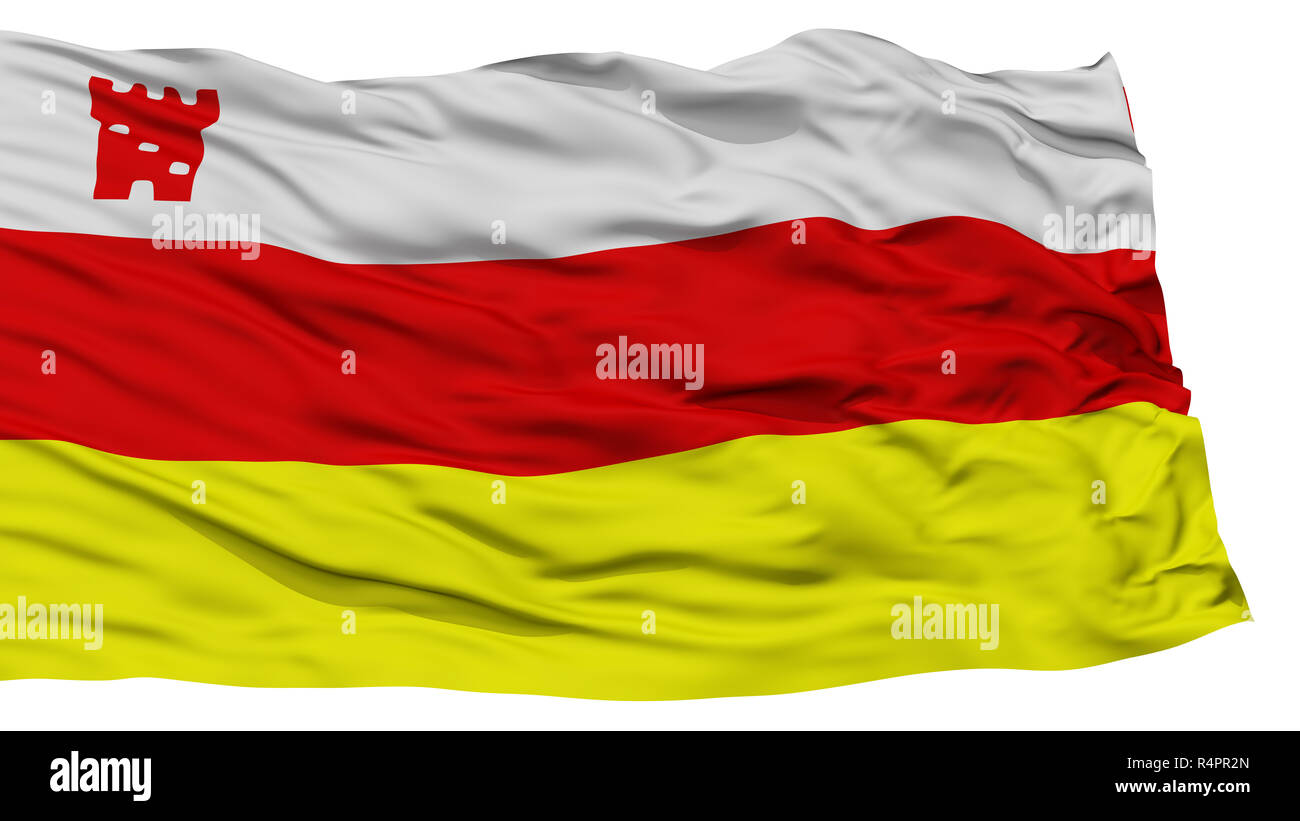 Isolated Santa Barbara City Flag, United States of America Stock Photo ...