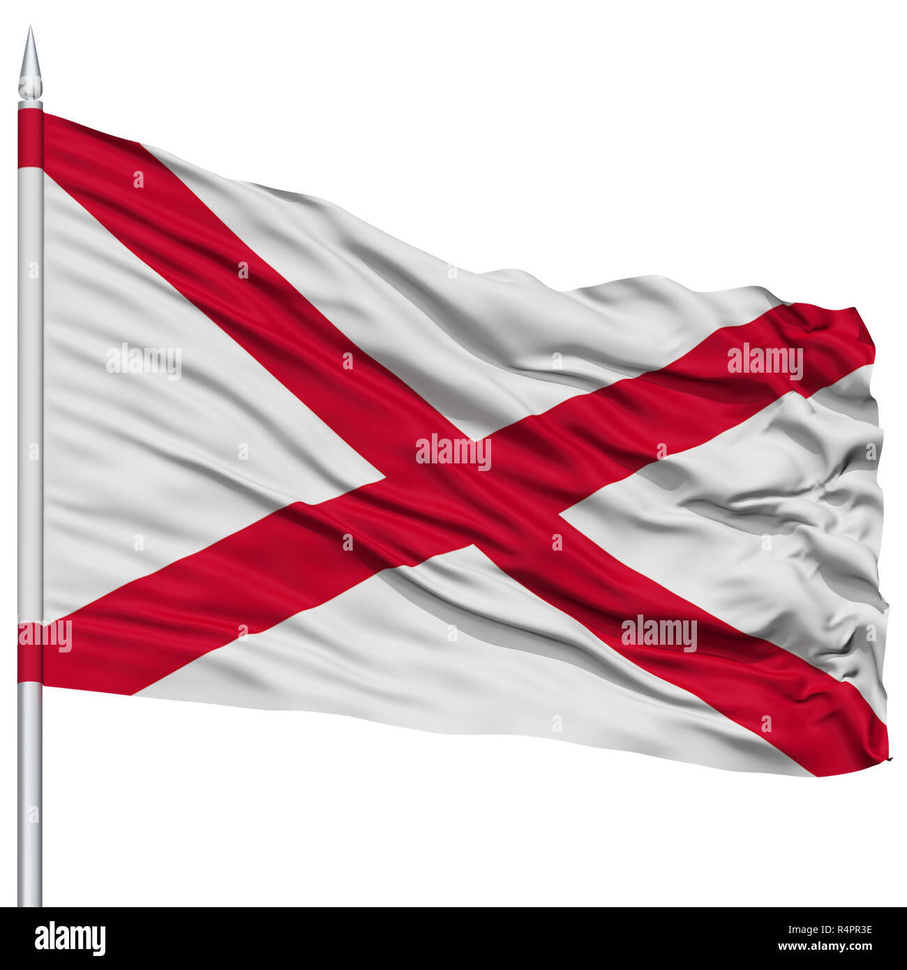 Alabama flag hi-res stock photography and images - Alamy