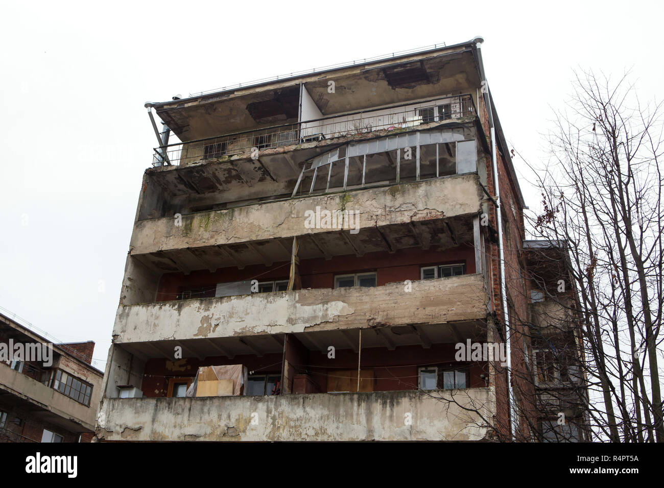 Constructivist dwelling complex with 400 apartments nicknamed the ...