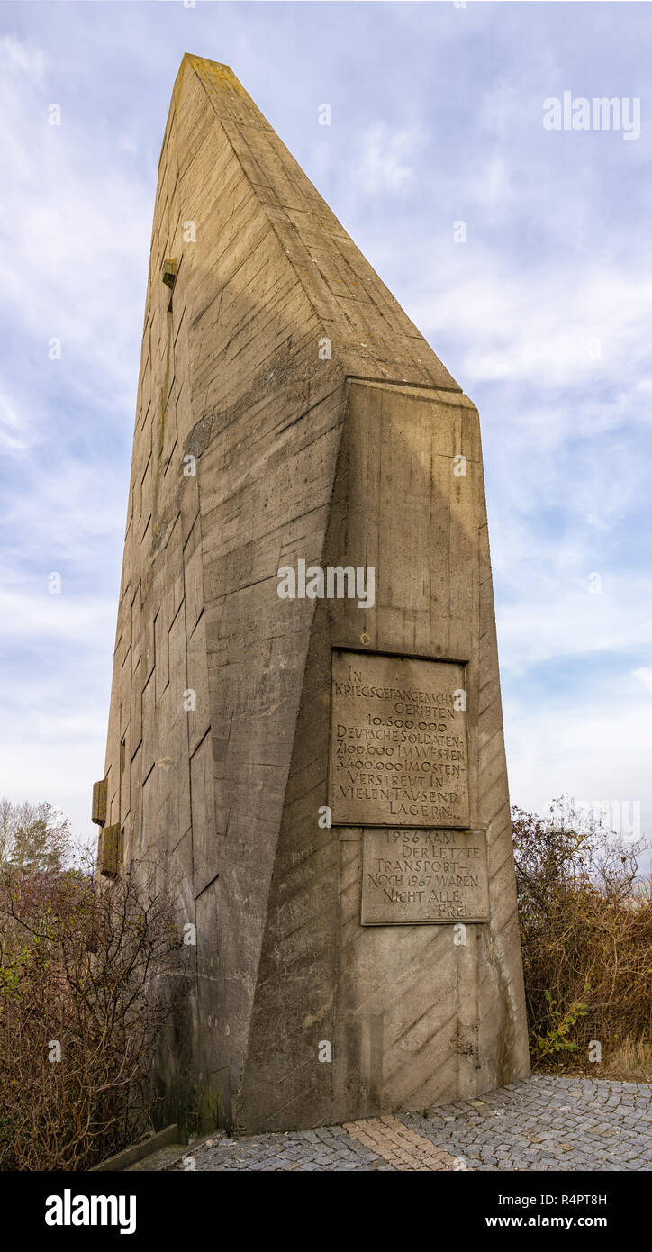 FRIEDLAND, GERMANY - November 27.2018: Friedland memorial (Friedland ...