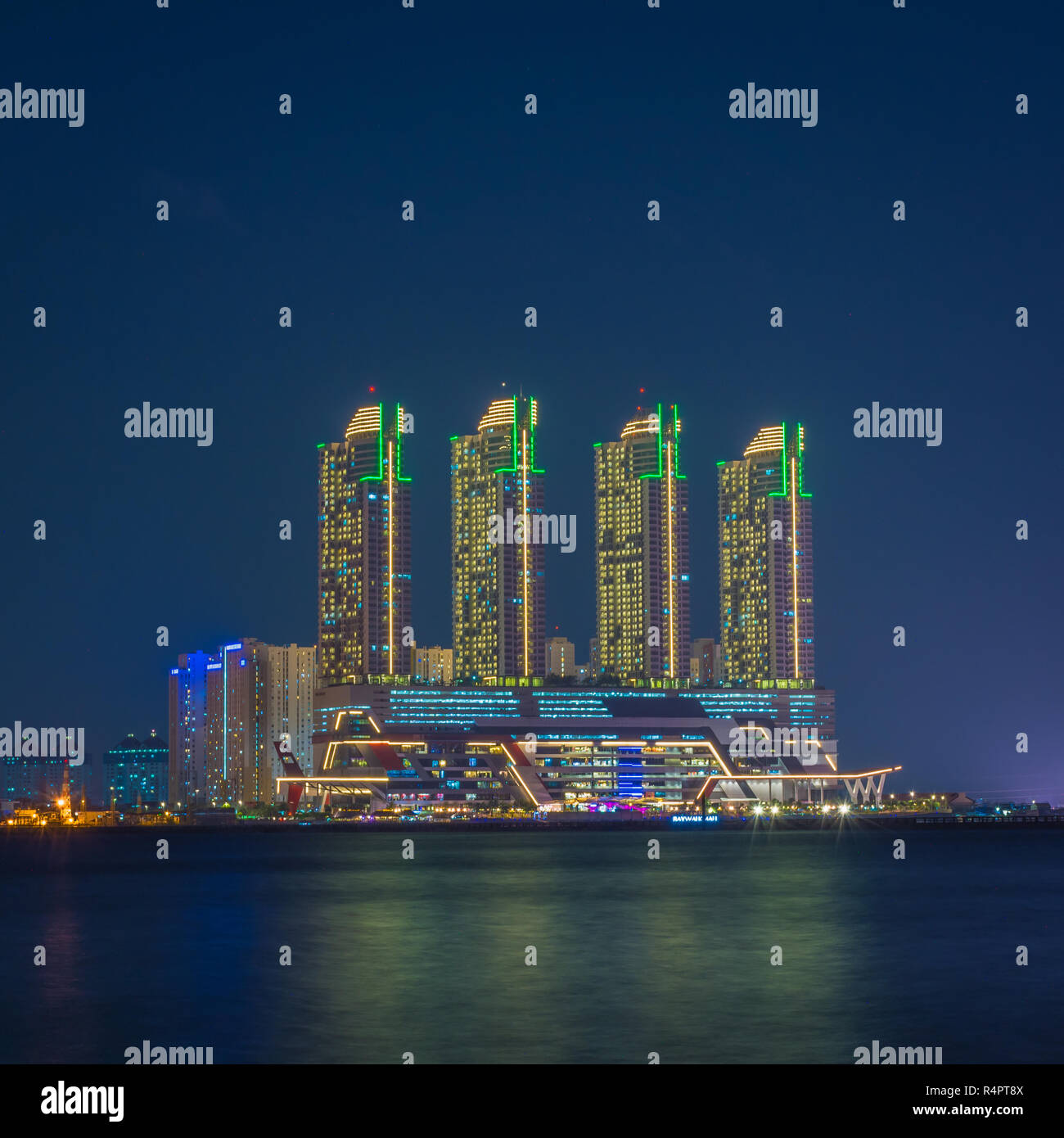 Jakarta, Indonesia - May 10th, 2018 : The beauty of Greenbay Pluit ...