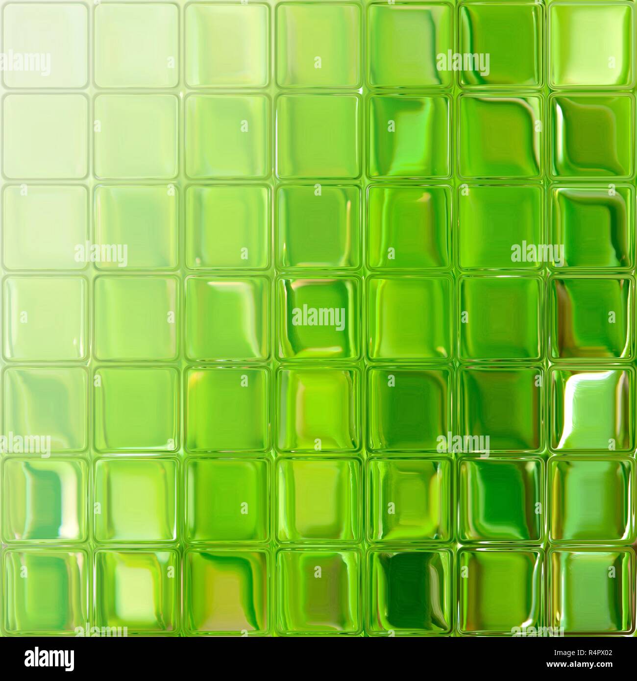 Green glass tiles Stock Photo - Alamy