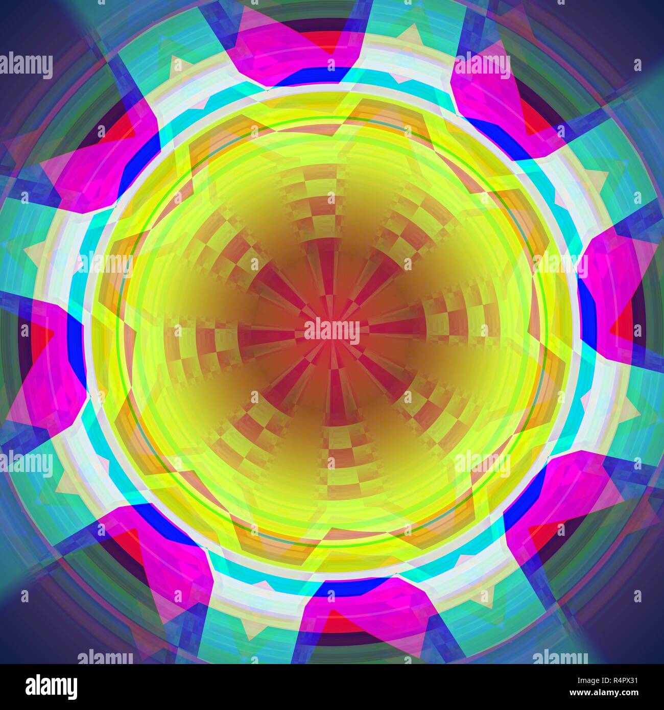 Abstract colorful circle Stock Photo - Alamy