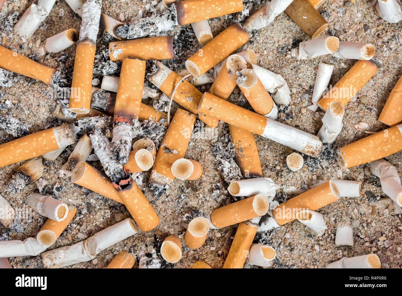 Ashtray with sand hi-res stock photography and images - Alamy