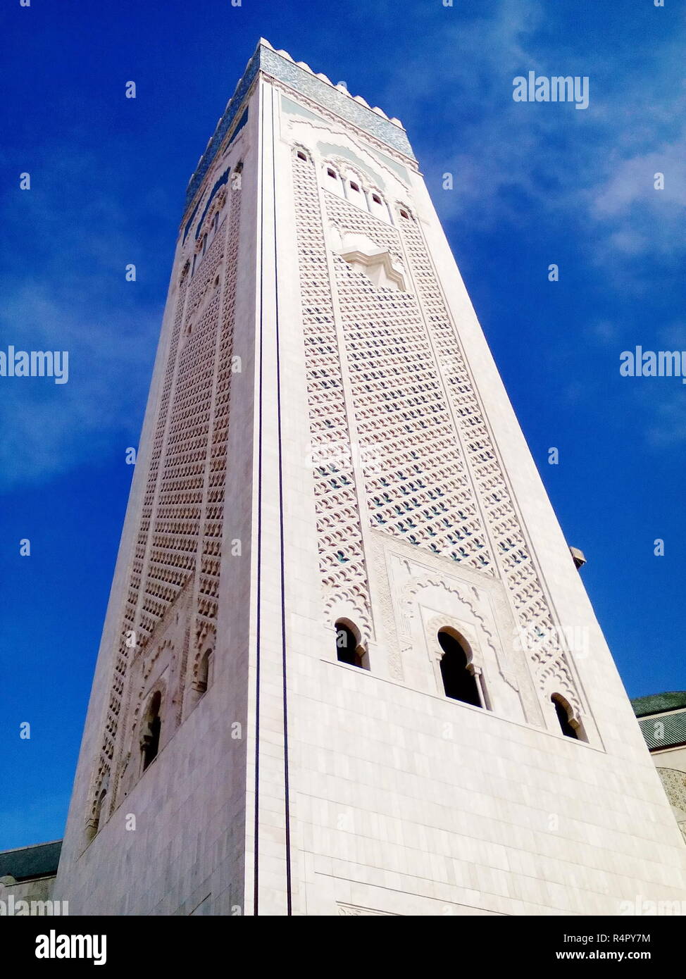 Mosque Hassan II Stock Photo - Alamy