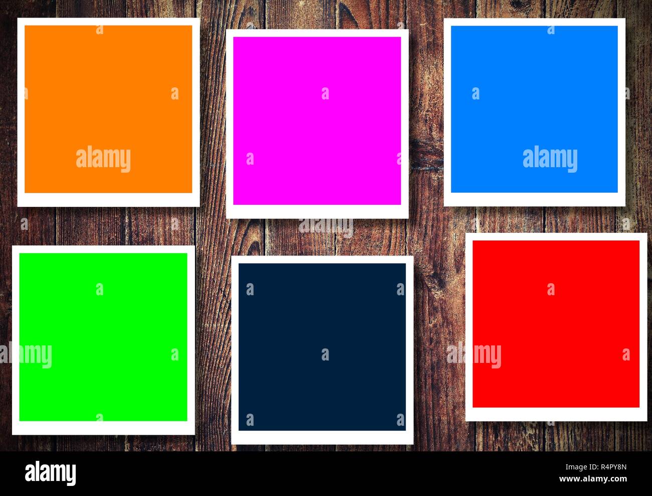 Colorful picture frames Stock Photo - Alamy