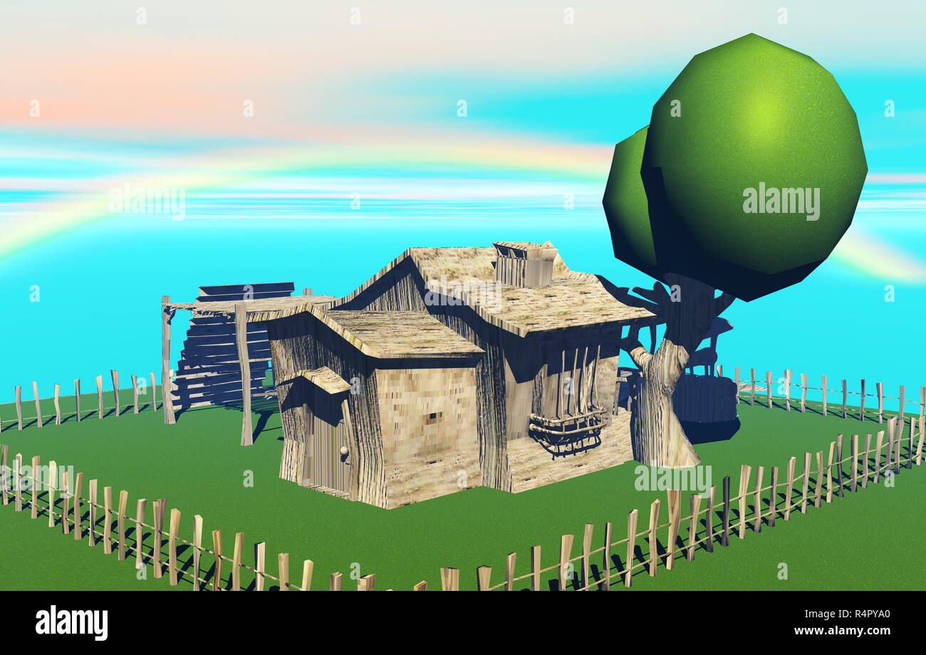 Cartoon farm hi-res stock photography and images - Alamy