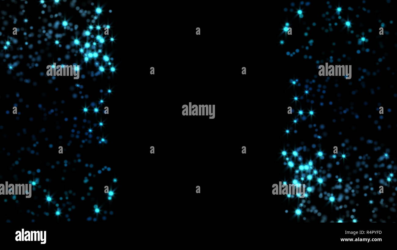 Blue particle background loop animation hi-res stock photography and ...
