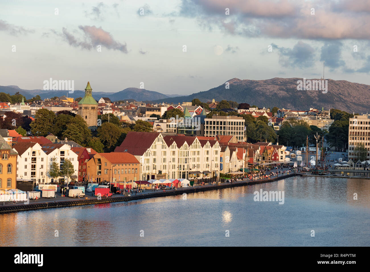 View of the Marina and city center of Stavanger, Norway Stock Photo - Alamy