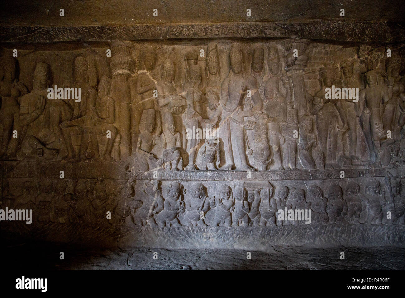 Ellora caves rock-cut monastery-temple cave complexes UNESCO World ...
