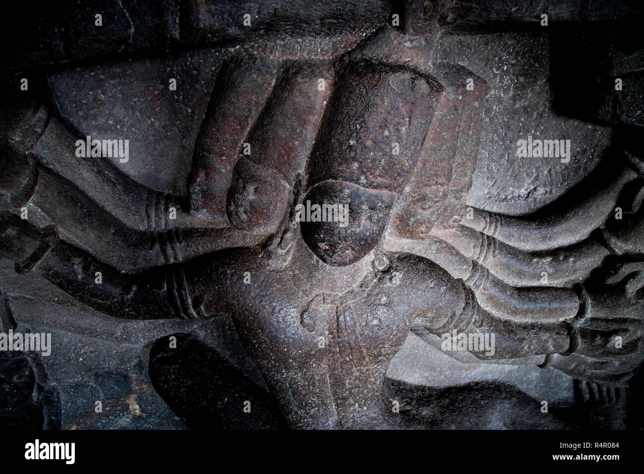 Ellora caves rock-cut monastery-temple cave complexes UNESCO World ...