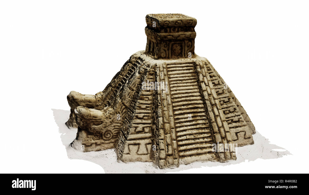 aztec pyramid released Stock Photo - Alamy