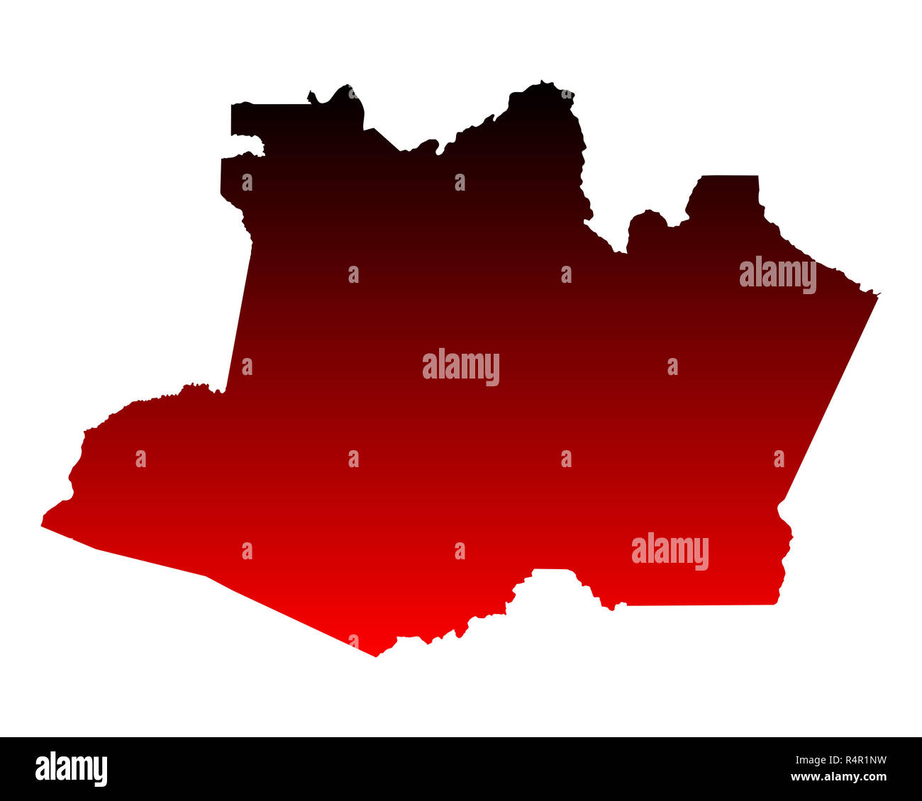 map of amazon Stock Photo - Alamy
