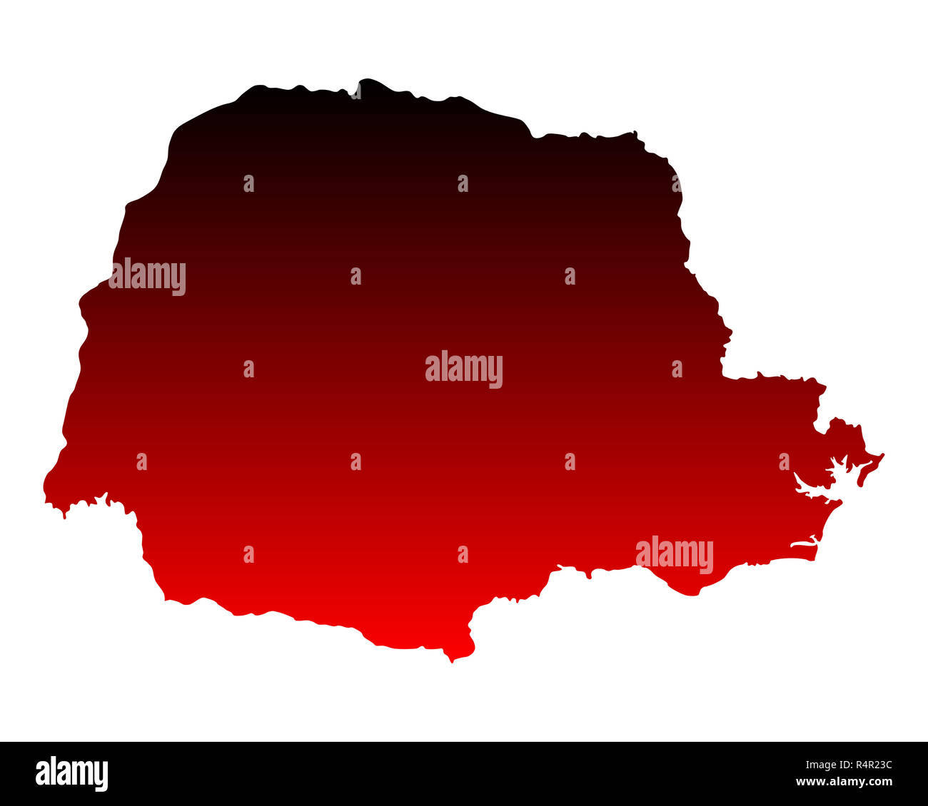 map of parana Stock Photo - Alamy