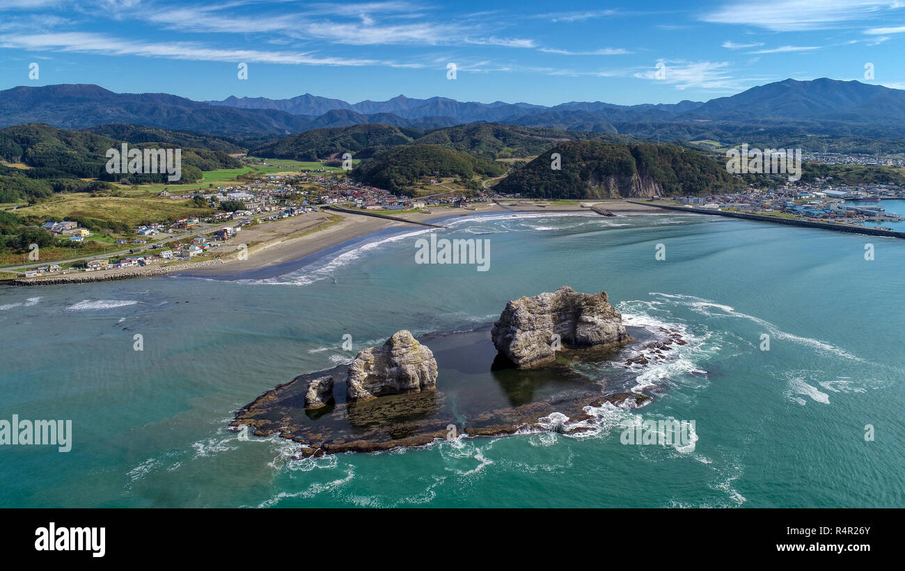 Rocks in Samani Town, Hokkaido, Japan Stock Photo - Alamy