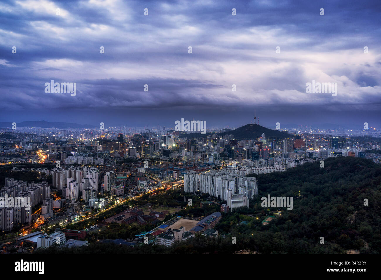 Over seoul hi-res stock photography and images - Alamy