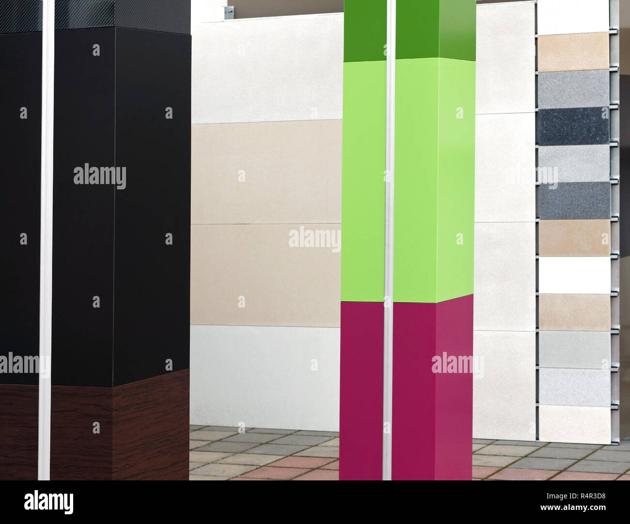 Ceramic tiles samples Stock Photo - Alamy