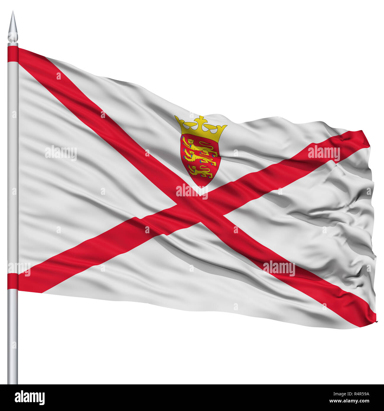 Jersey flag hi-res stock photography and images - Alamy