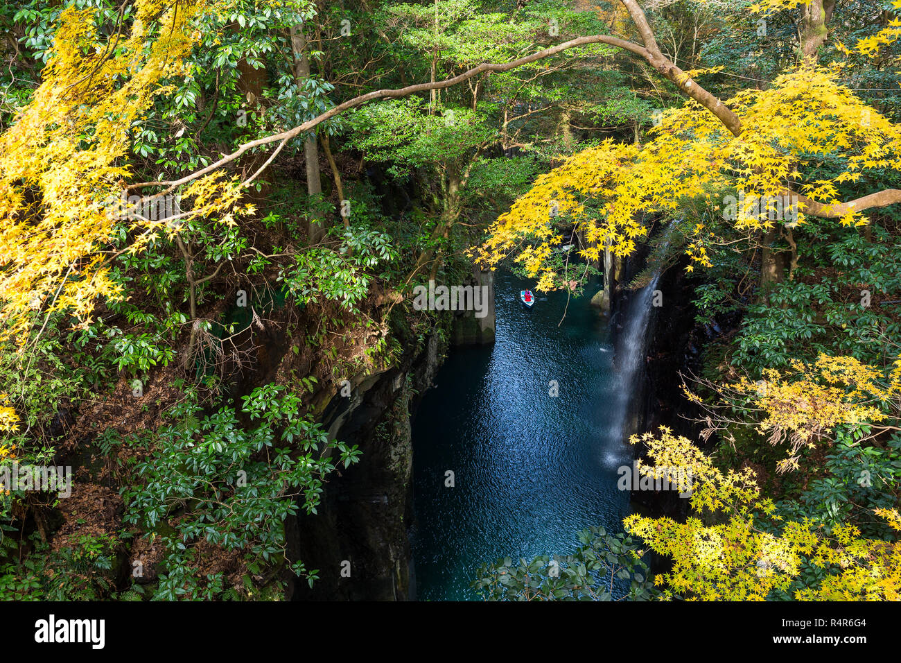 Takachiho Gorge in Japan Stock Photo - Alamy