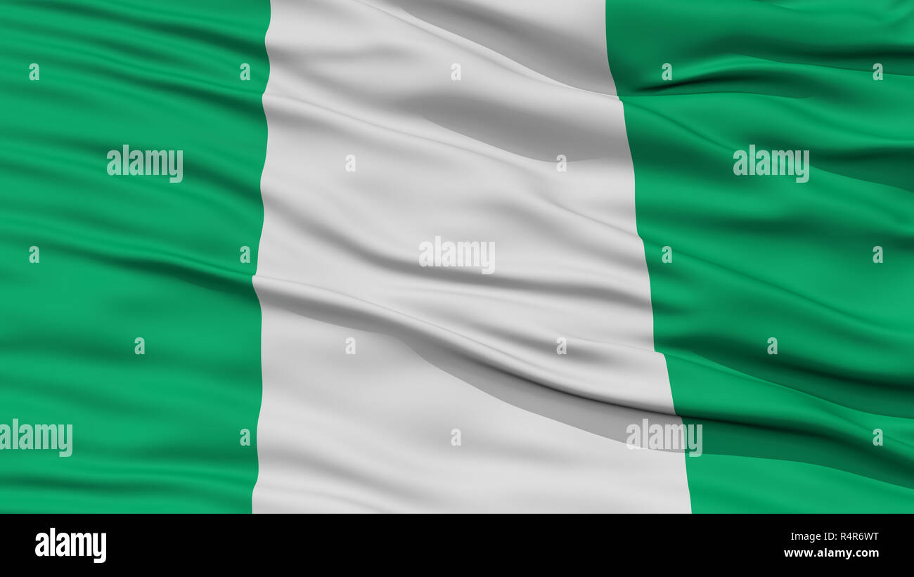 Nigeria fly flag hi-res stock photography and images - Alamy