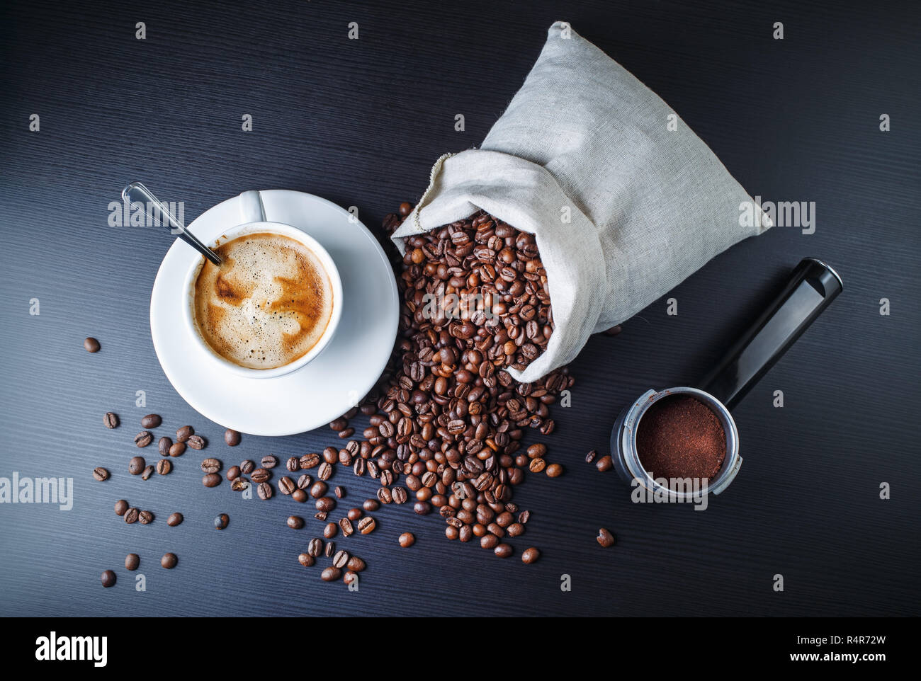 Still life with coffee Stock Photo - Alamy