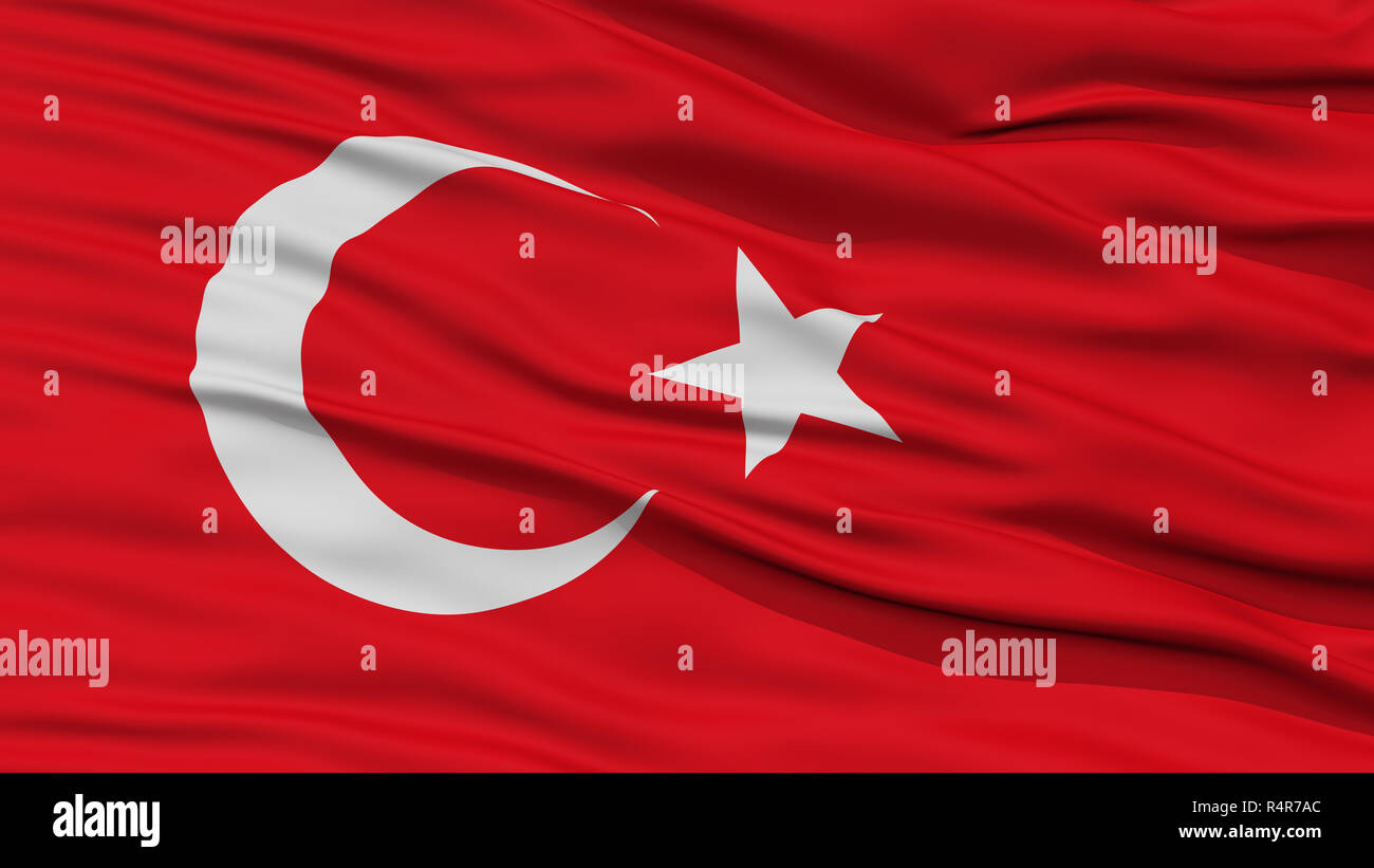 Realistic turkey flag hi-res stock photography and images - Alamy