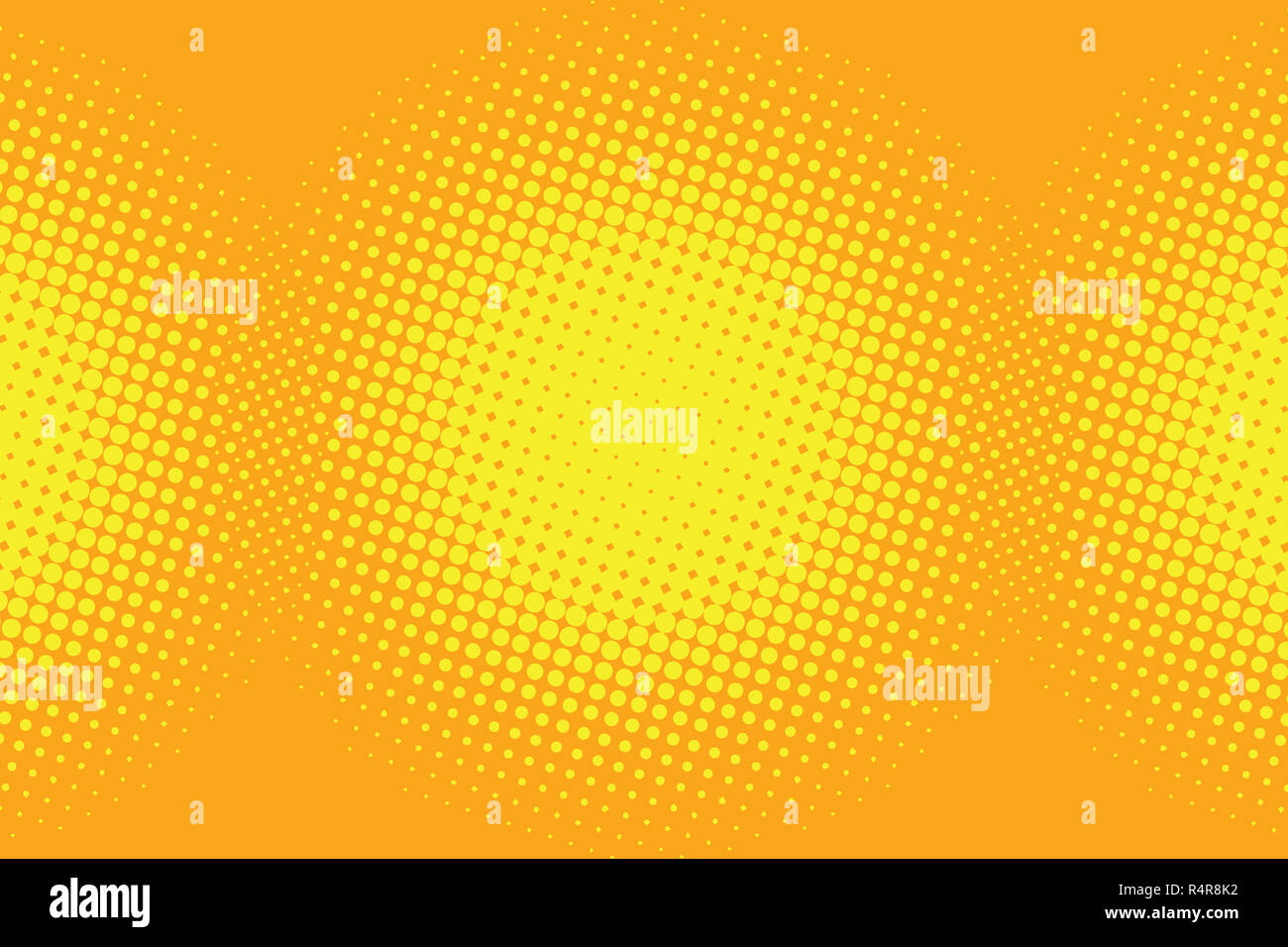 yellow pop art background Stock Photo - Alamy