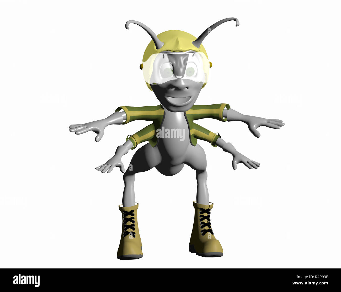 comic grasshopper free Stock Photo - Alamy