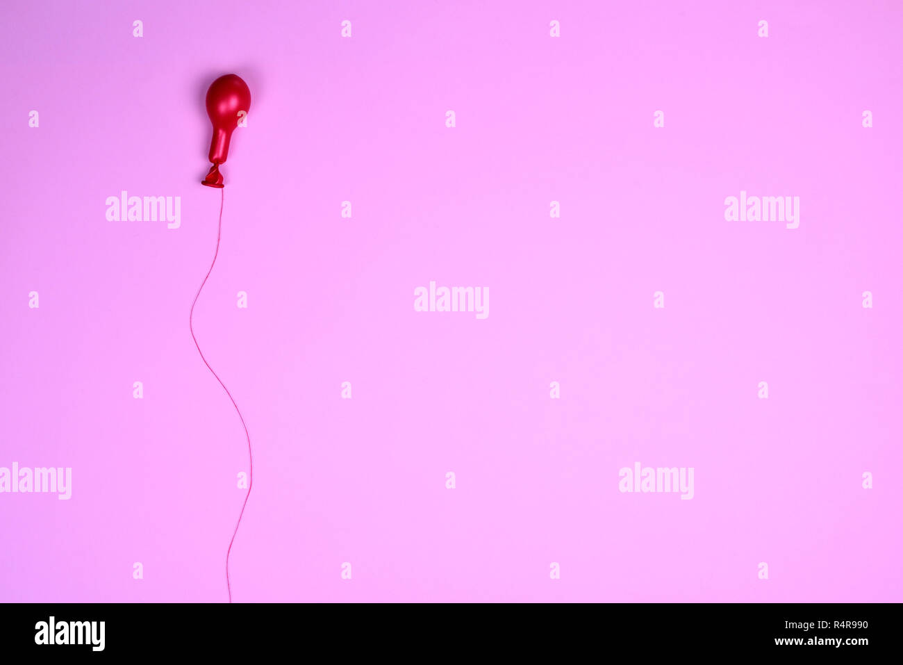 Balloon a string hi-res stock photography and images - Alamy