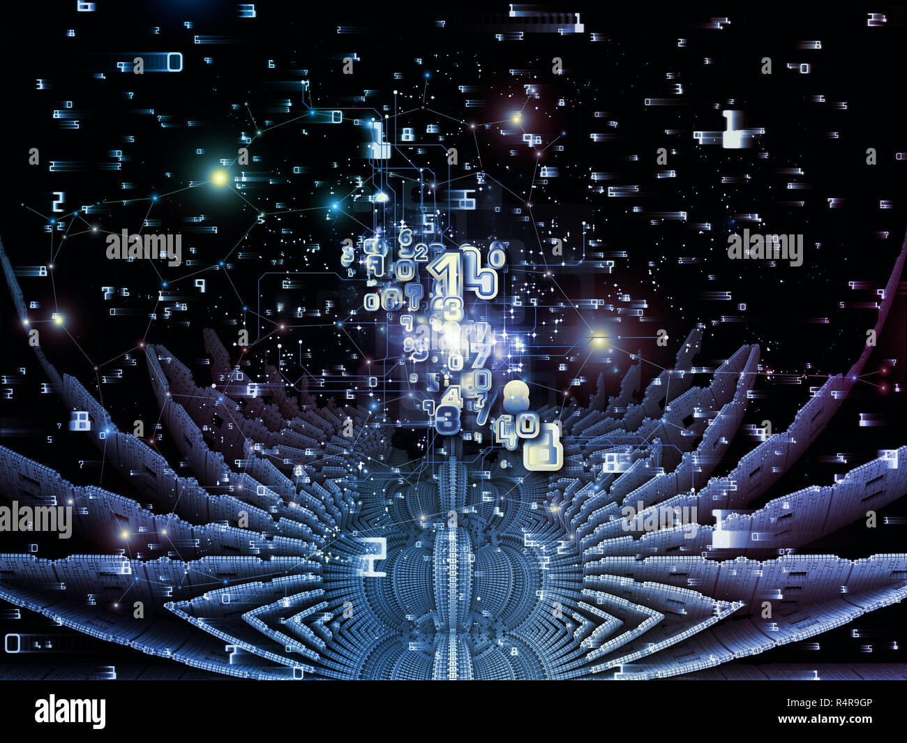 Inner Life of Math Design Stock Photo - Alamy