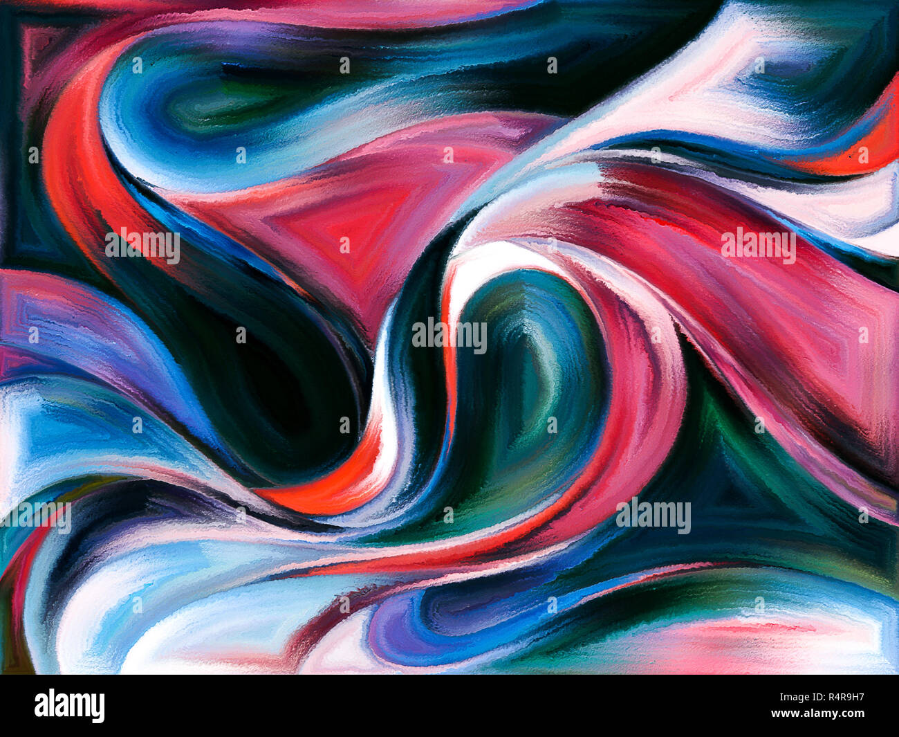 Abstract arrangement fragmented shapes hi-res stock photography and ...