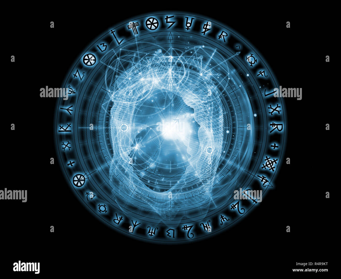 Sacred geometry occult hi-res stock photography and images - Alamy