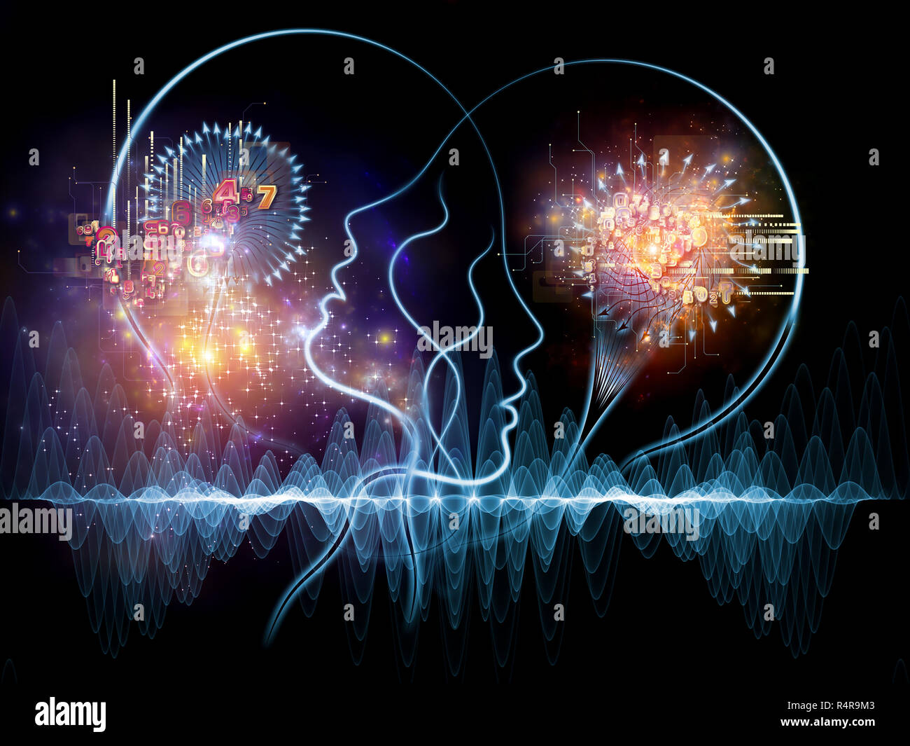 Human And Beyond Stock Photo - Alamy