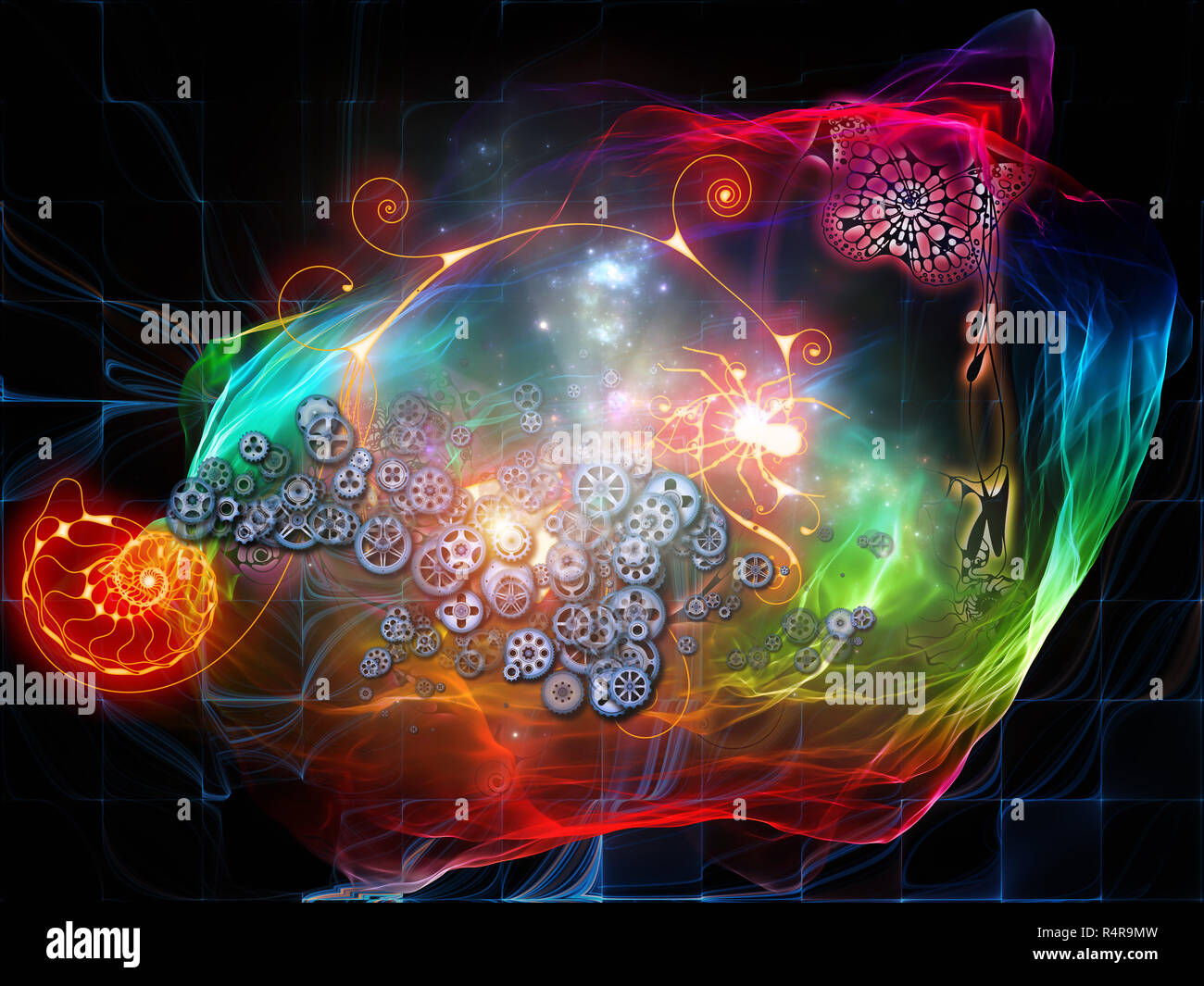 Game of Math Visualization Stock Photo - Alamy