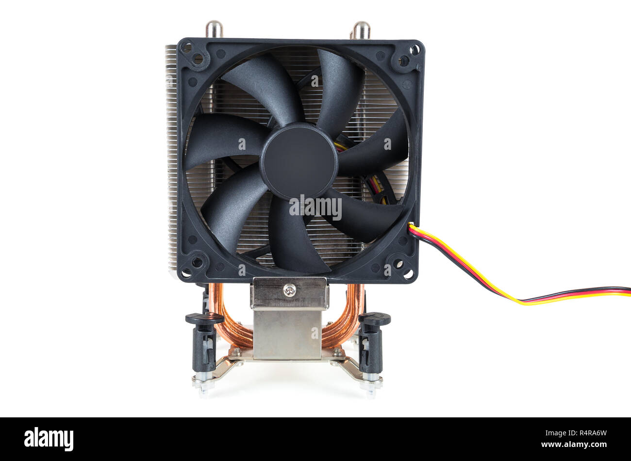 cpu cooler on white background Stock Photo - Alamy