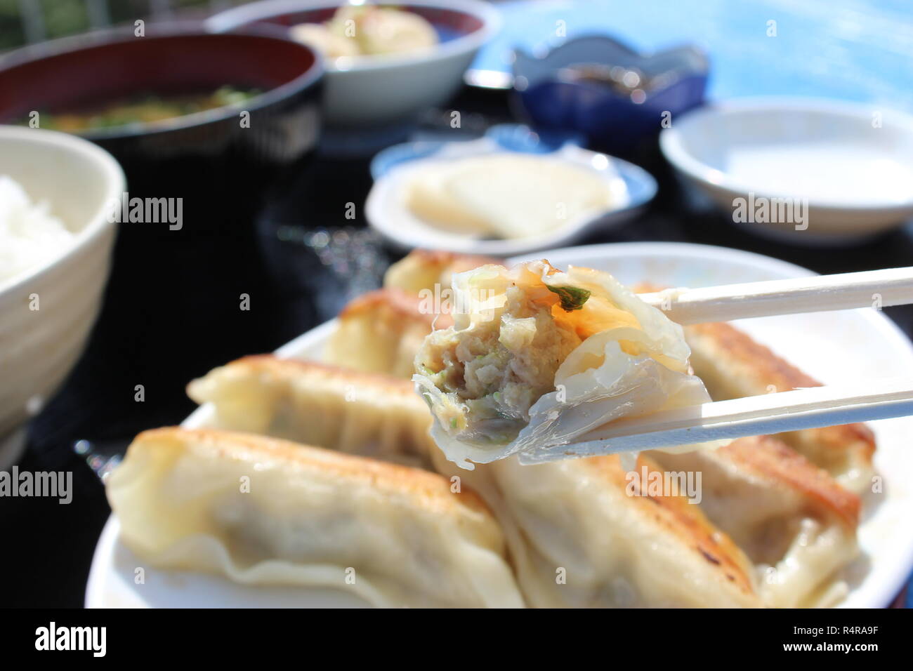 Japanese wanton delicious in asia Stock Photo - Alamy