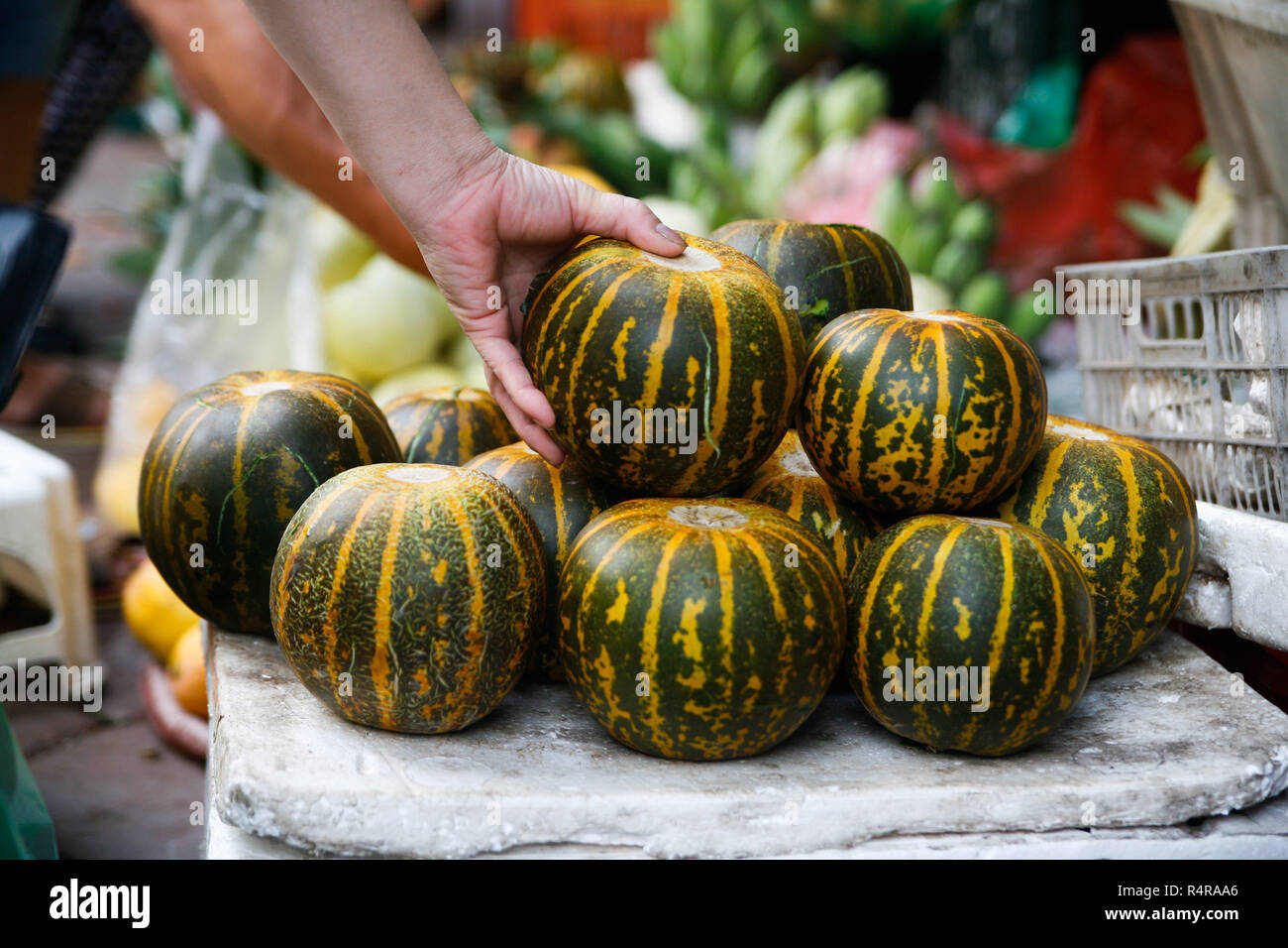 Watermelons cut field hi-res stock photography and images - Alamy